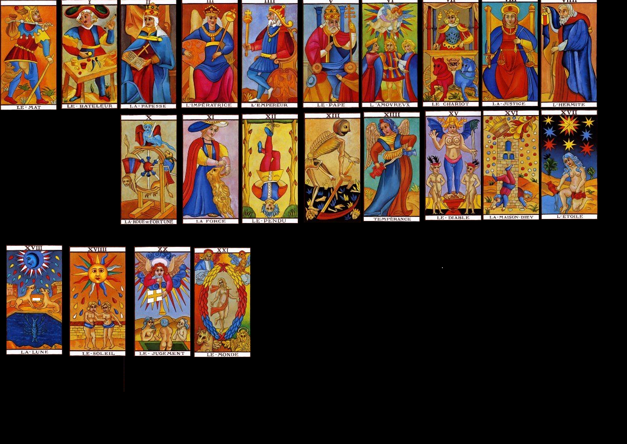 Cele 22 de arcane majore din tarot :: paranormal si vindecare